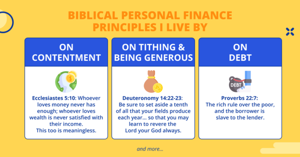 Biblical Personal Finance Principles I Live By - Seedly